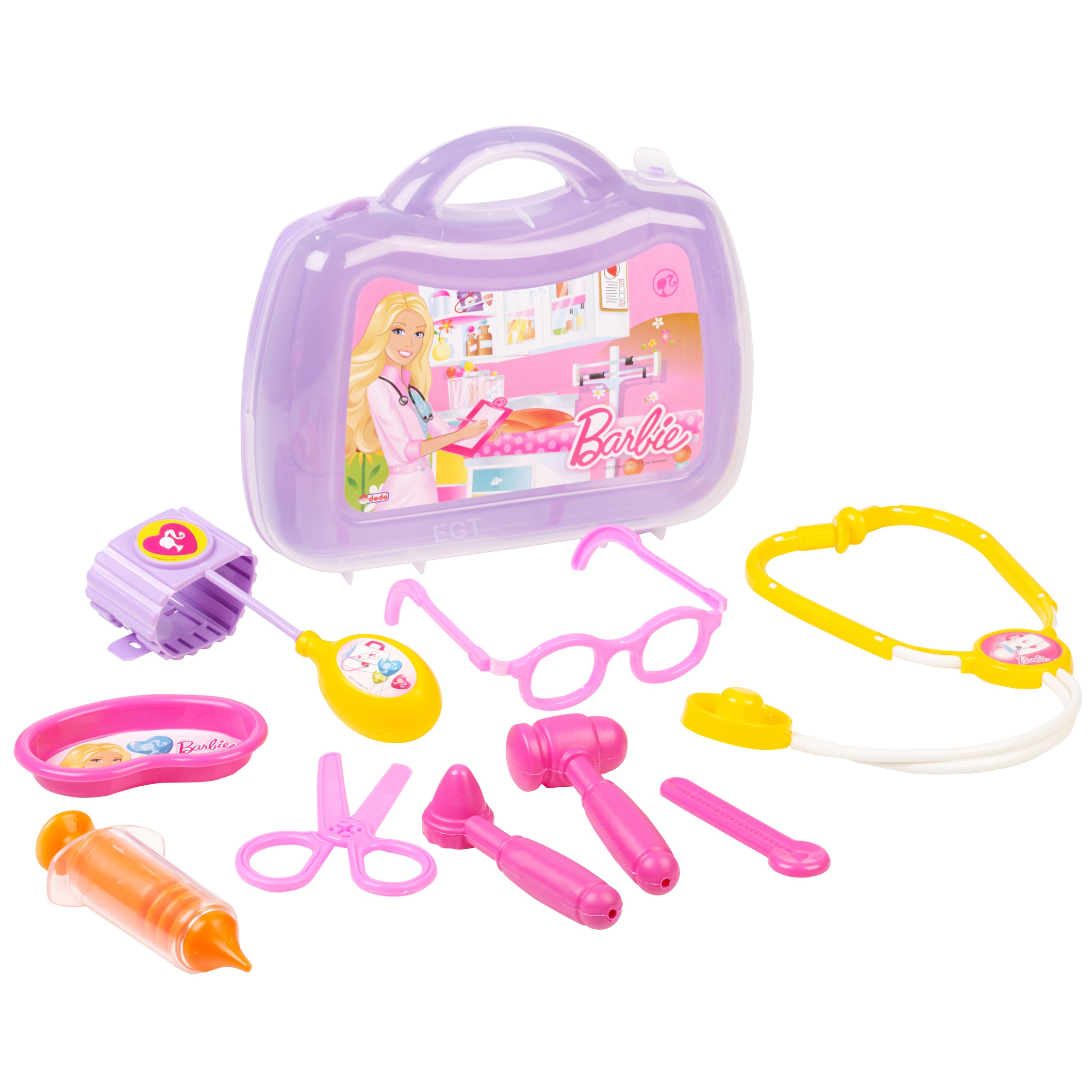 Barbie Nurse Doctors Medical Case Play Kit Set Kids Medicine First Aid ...