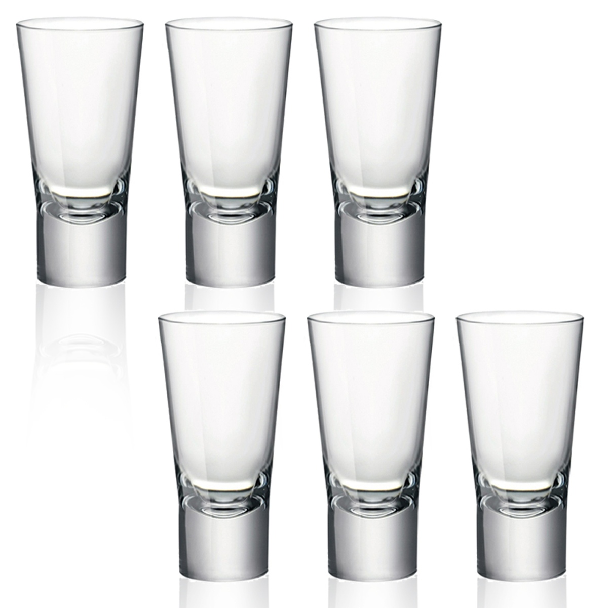 Bormioli Rocco Ypsilon 70ml Double Shot Glasses Toughened Whisky ...