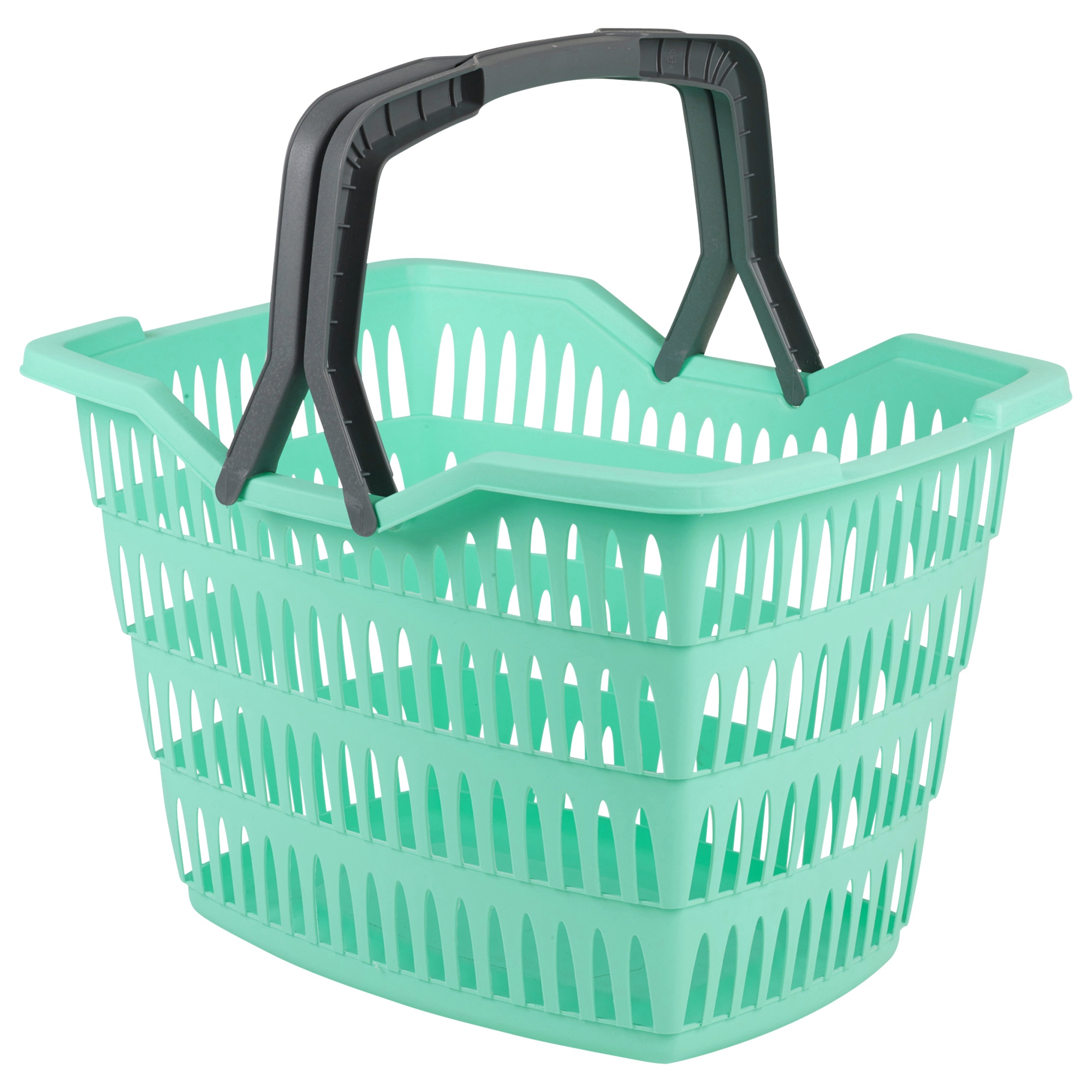 Plastic Laundry Basket With Folding Handles at Caitlin Kelley blog