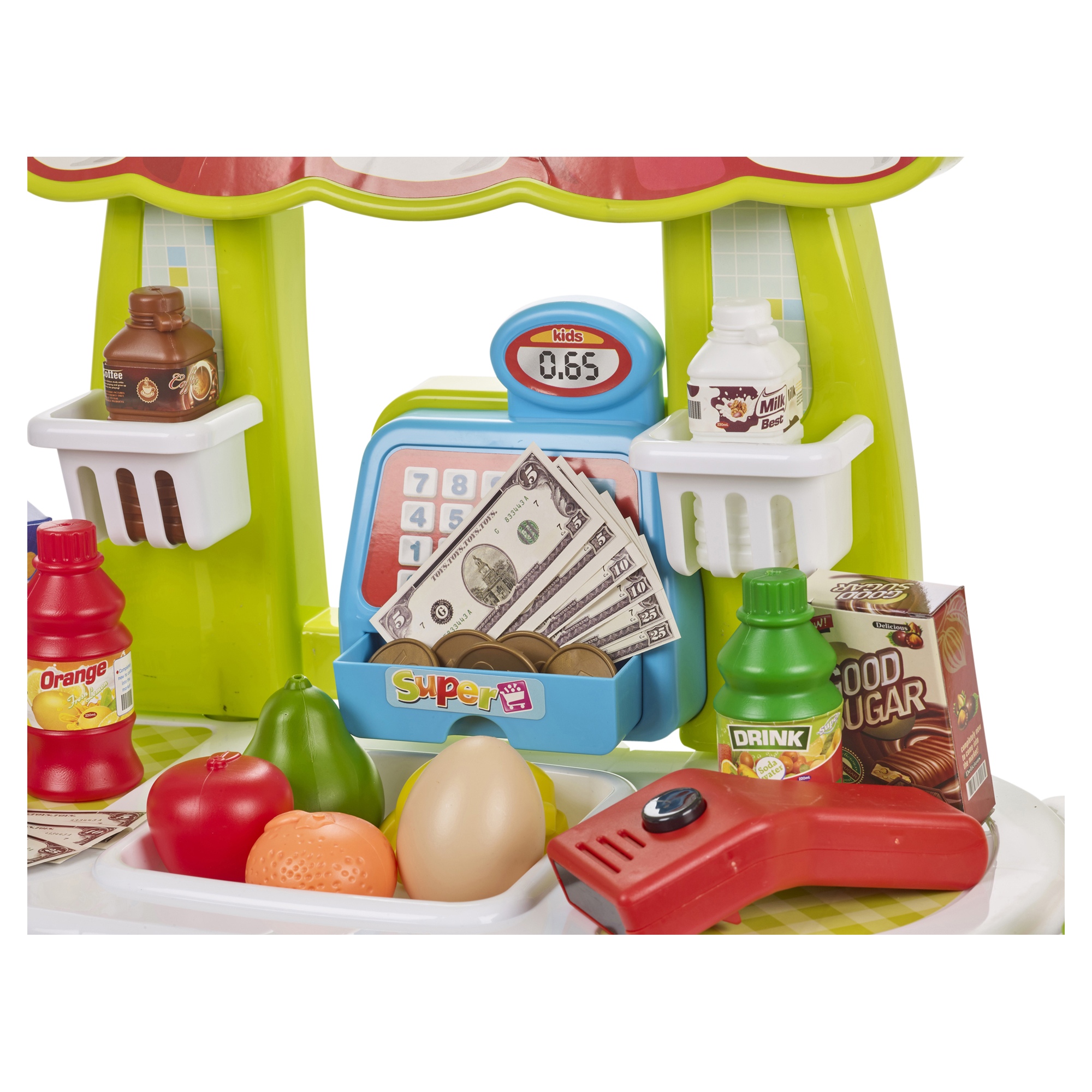 61pc Children's Kids Toddler Supermarket Creative Pretend Role Play ...