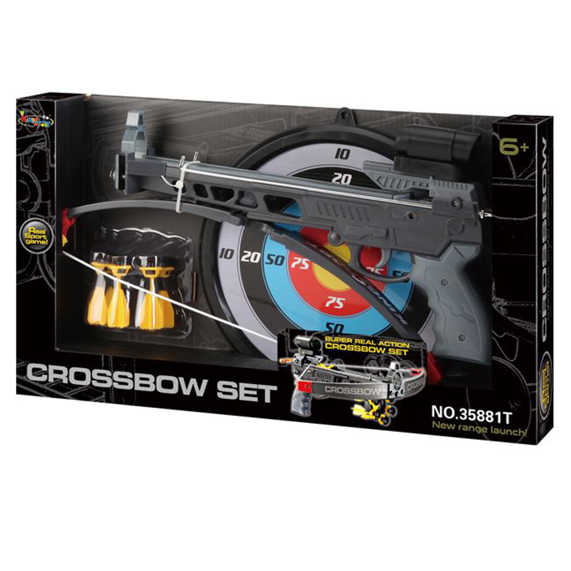 Infrared Crossbow Set With Bolts Target Gun Archery Shooting Garden ...