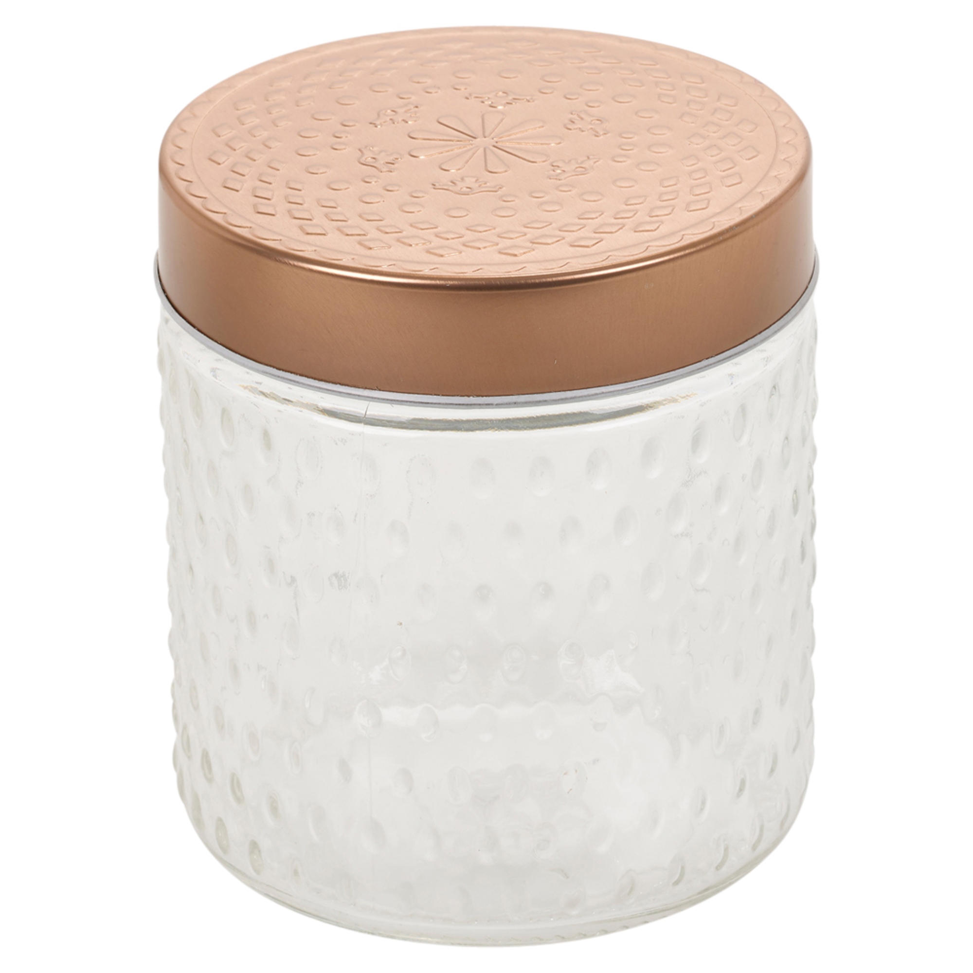 Hermetic Air Tight Preserve Jars Glass Copper Lid Food Storage ...