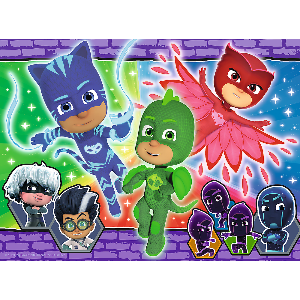 Trefl 30 Piece Kids Large Disney PJ Masks E1 Great Fighting Team Jigsaw ...