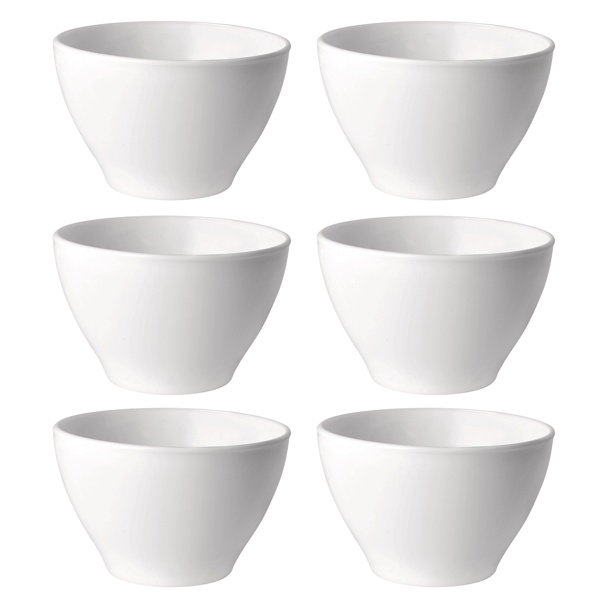 Bormioli Rocco Toledo Opal Glass White Cereal Bowl Soup Dessert Modern ...