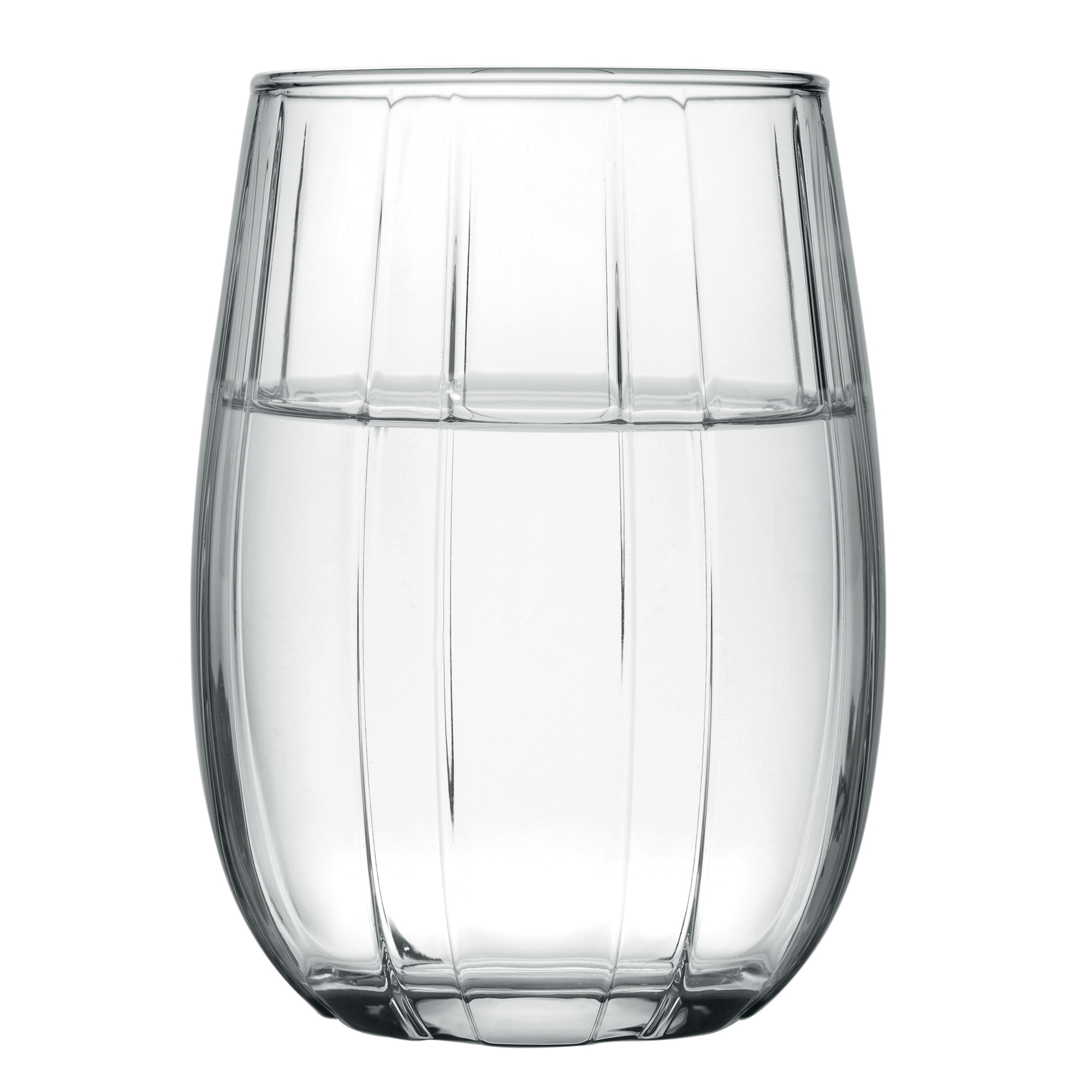 Pasabahce Linka 500ml Rounded Drinking Glasses Cocktail Water Dining ...