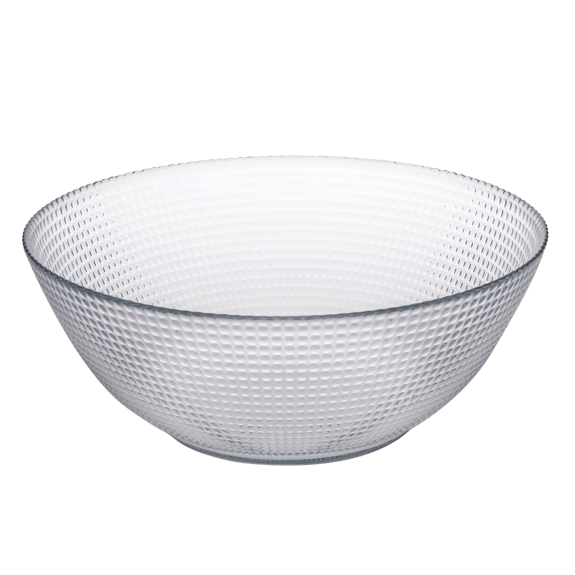 Pasabahce Generation Tempered Glass Round Salad Bowl Vegetable Serving Display Ebay
