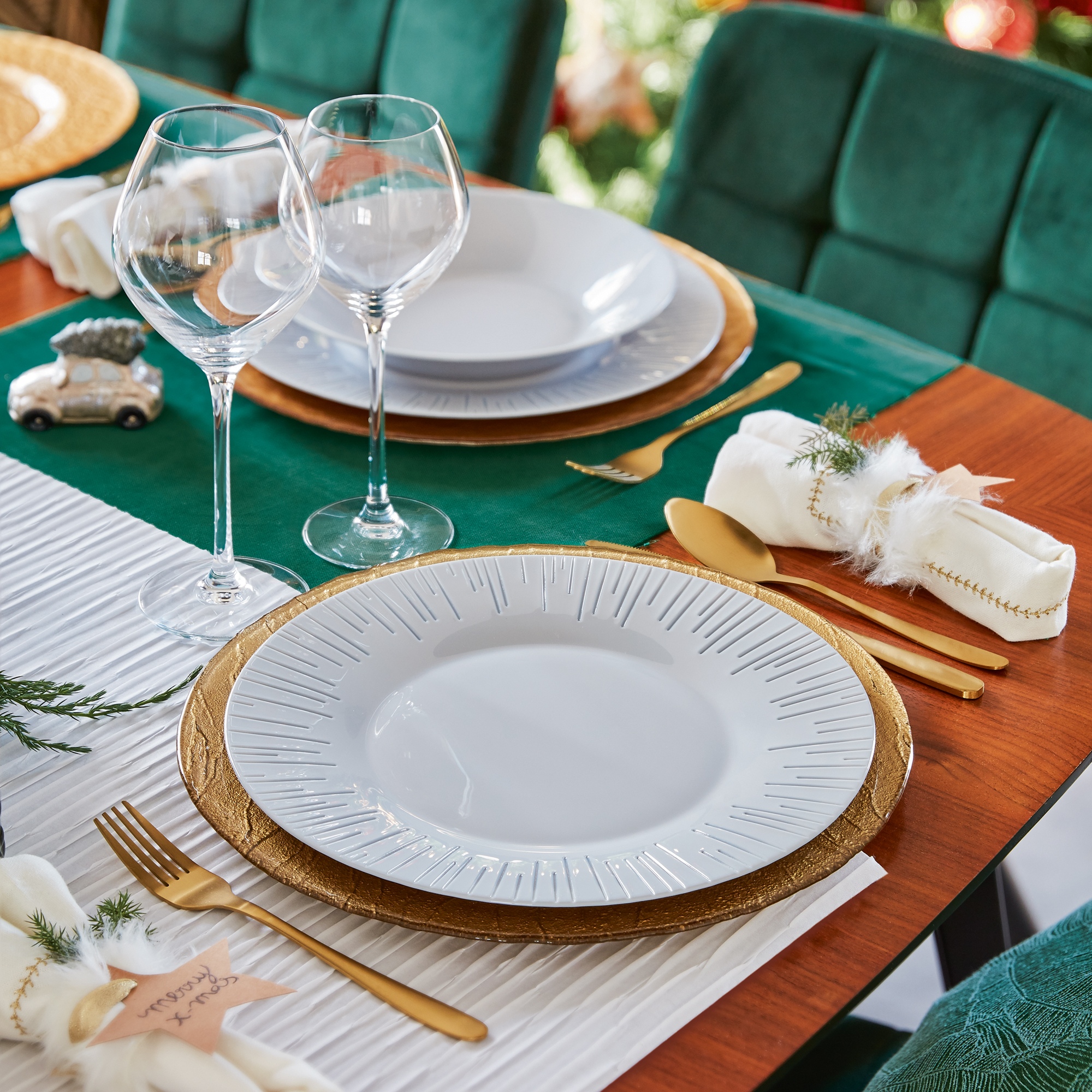 Luminarc Luminis 18pc Opal Glass Dinner Set Dinnerware Modern Summer ...