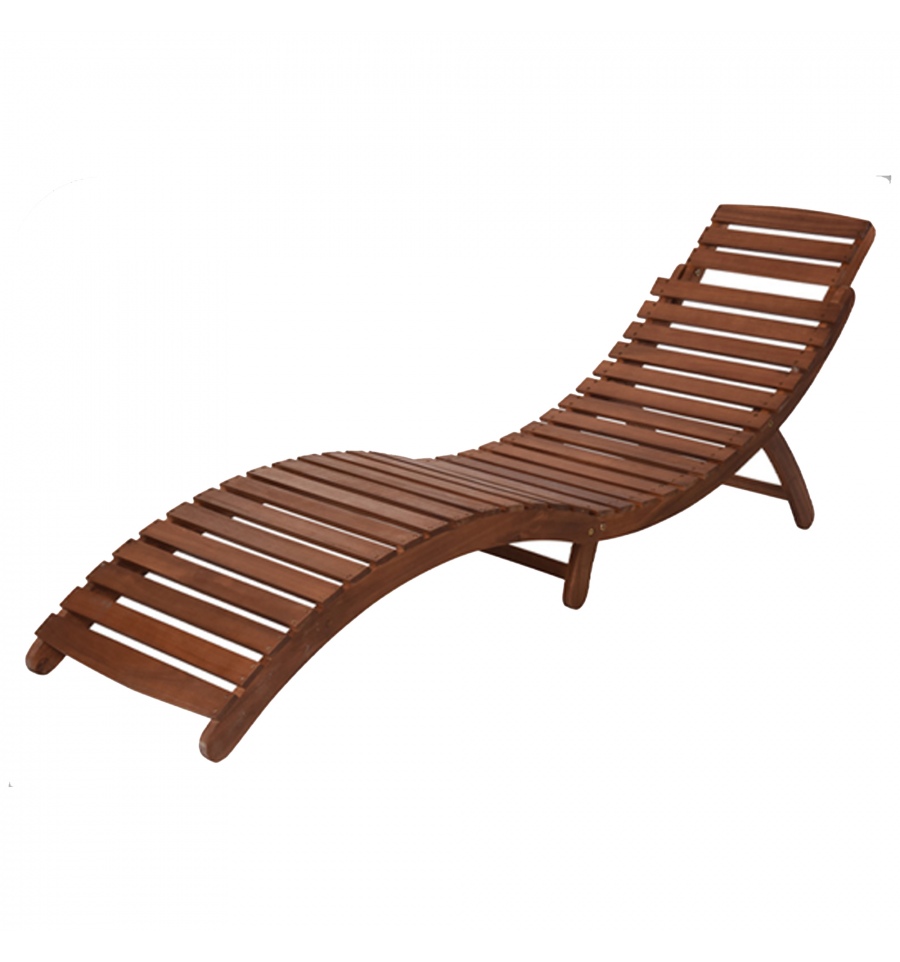 Wooden Sun Lounger | Foldable Garden Chair