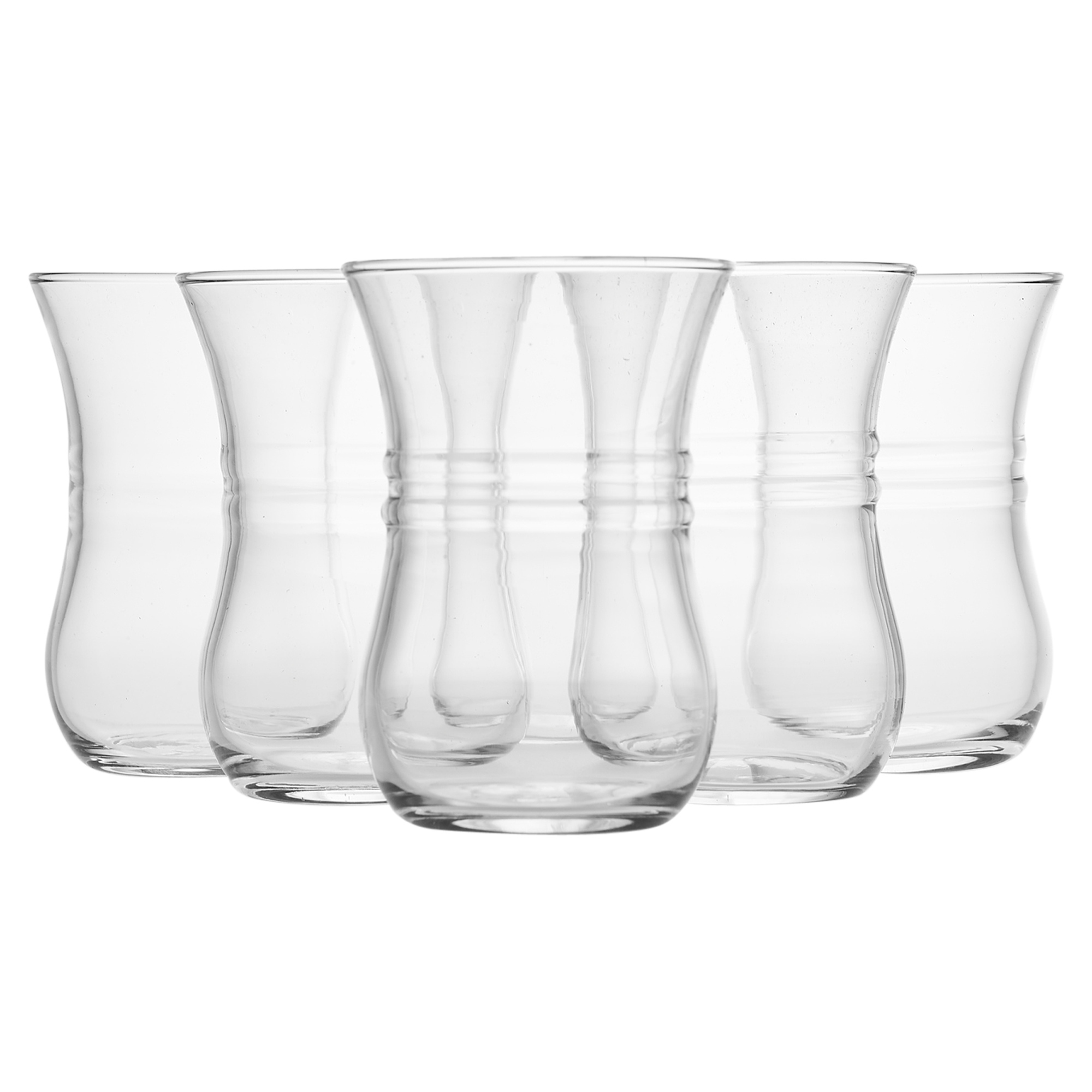 Pasabahce Set Of 6 118ml Tea Glasses Drink Espresso Drink Shot Ice Tea ...